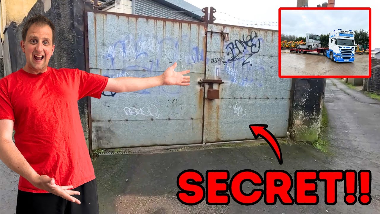 COLLECTING A TRUCK FROM SECRET HIDDEN TRUCK COLLECTION | #truckertim ...