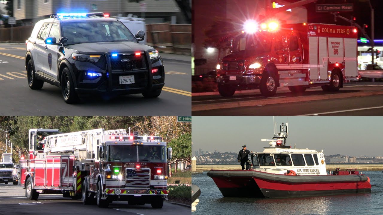 Breathing Support, Rescue Boat, and More! Police, Fire, and EMS Units ...