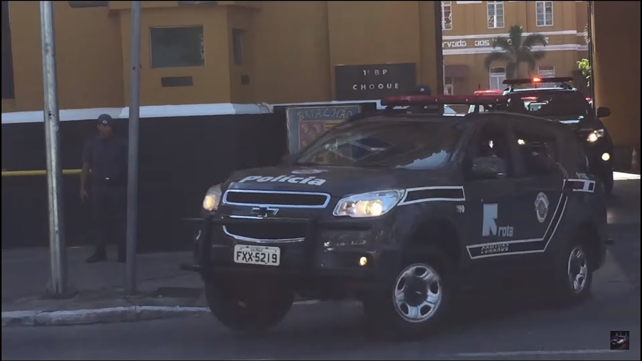 Saida das Viaturas de ROTA Hilux e TrailBlazer - 19/01/2019 - Operação ...
