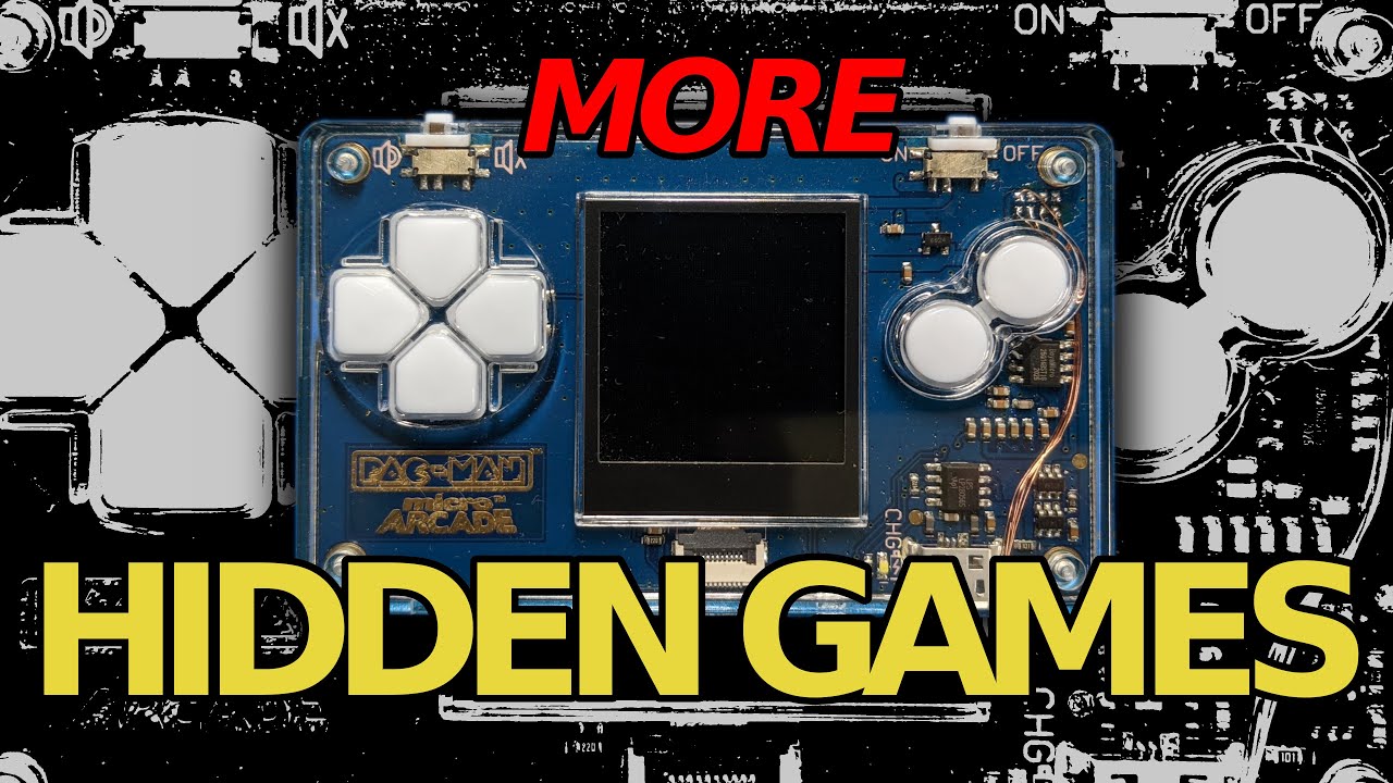 Hacking a PAC-MAN Micro Arcade - YouTube