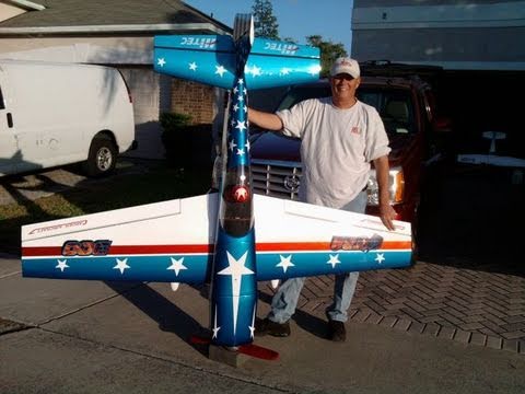 Carden Aircraft Extra 300 - Zenoah G62 - Maiden and 2nd Flight - YouTube