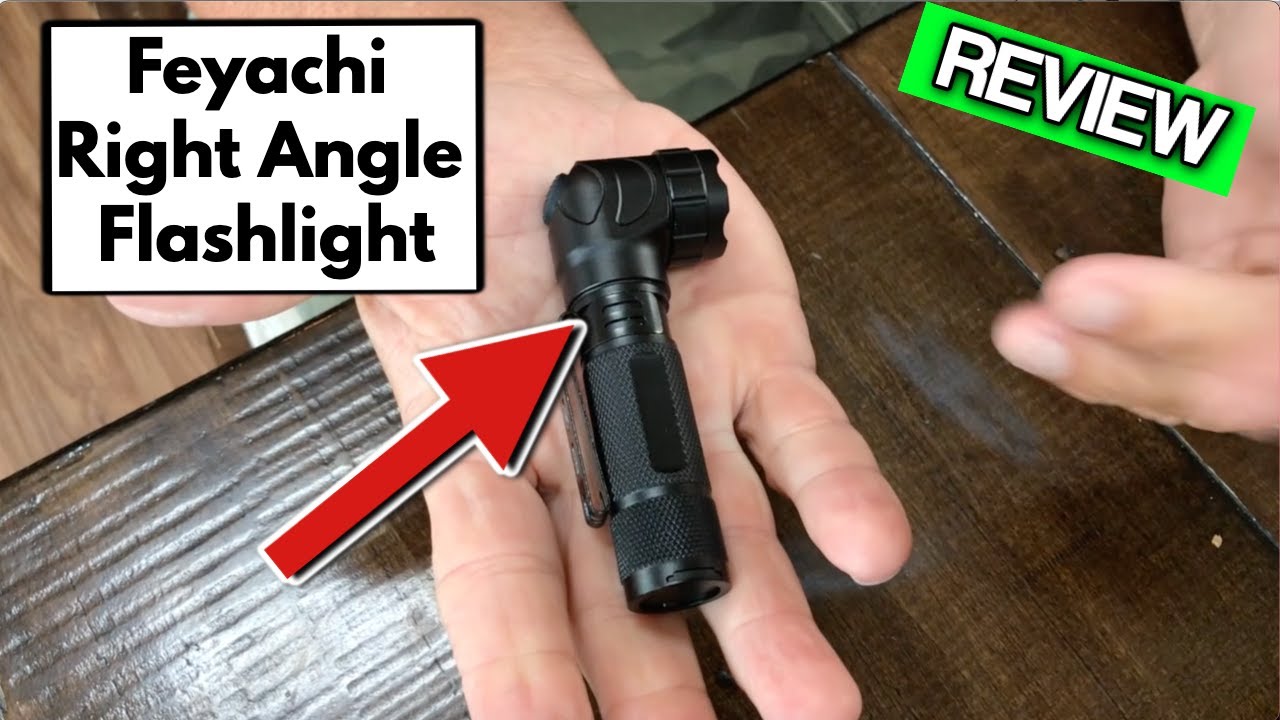Feyachi Right Angle Flashlight - YouTube