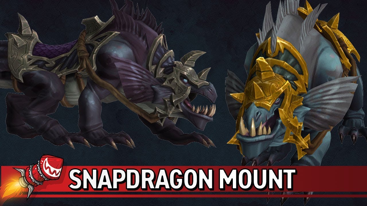 Snapdragon Mount - Deepcoral, Royal & Kelpstalker - YouTube