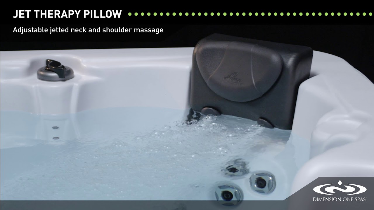 D1® Spas | @Home® Collection Jet Therapy Pillow™ - YouTube