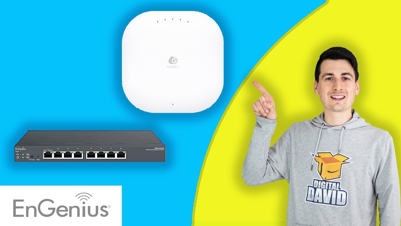 FIRST IMPRESSIONS | Engenius ECS1008P PoE Switch + Engenius ECW120 ...