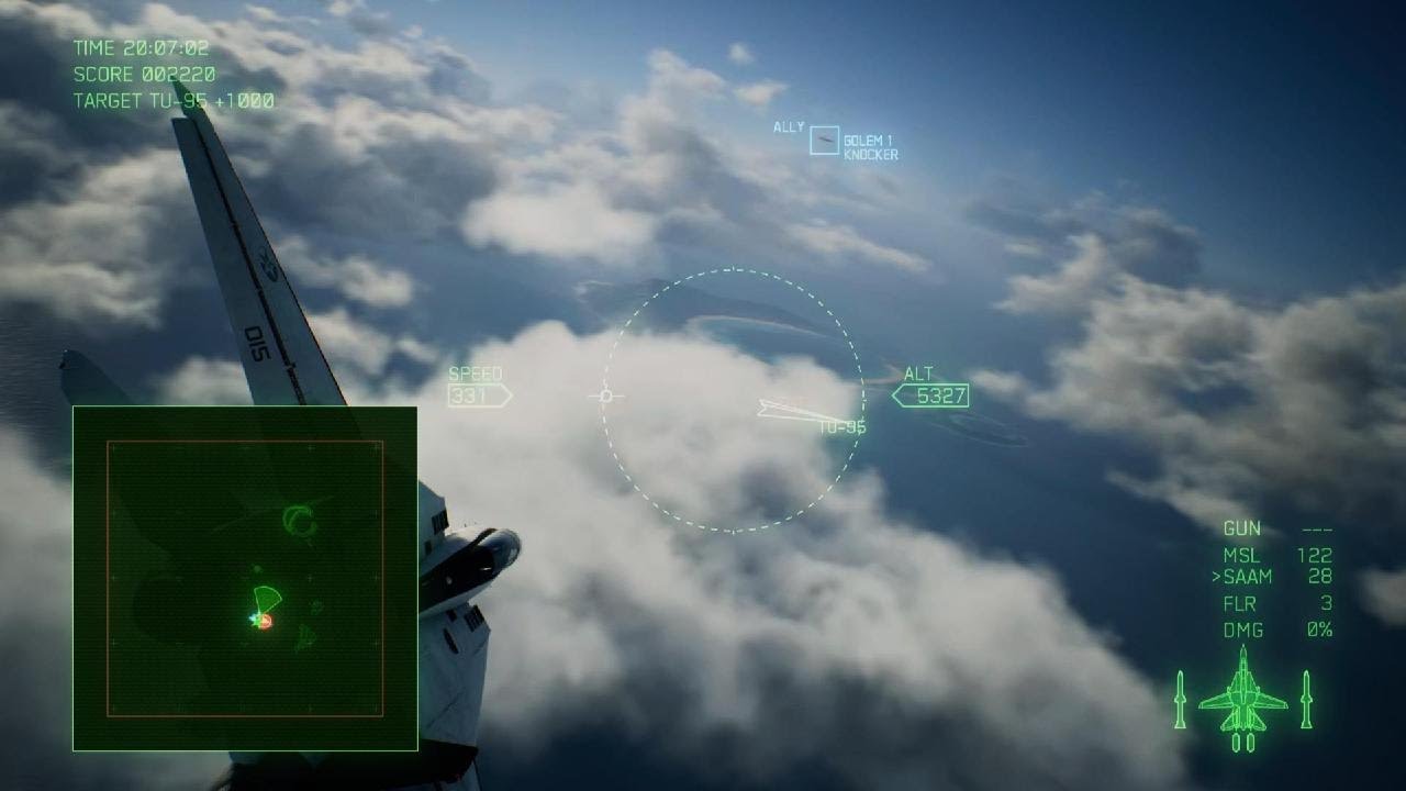 ACE COMBAT 7: SKIES UNKNOWN I Lit Up a Few Targets Then... - YouTube