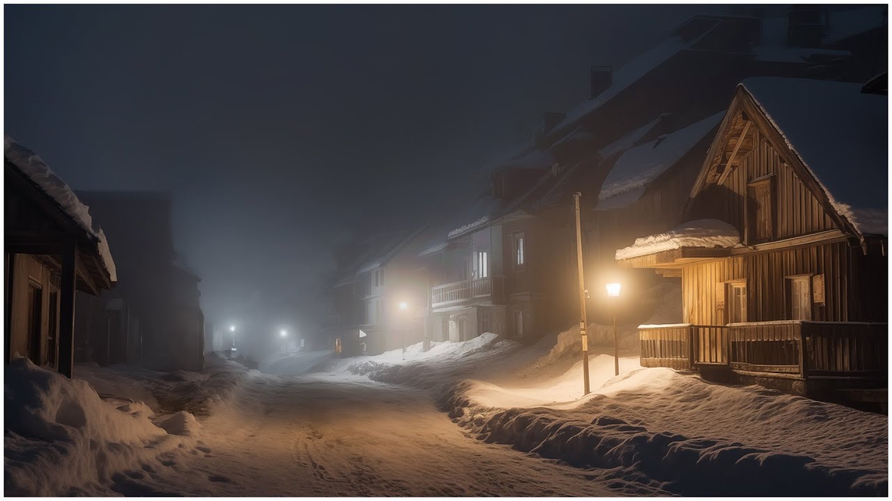 Heavy Blizzard Sounds & Freezing Wind Storm┇Ultimate Winter Experience ...