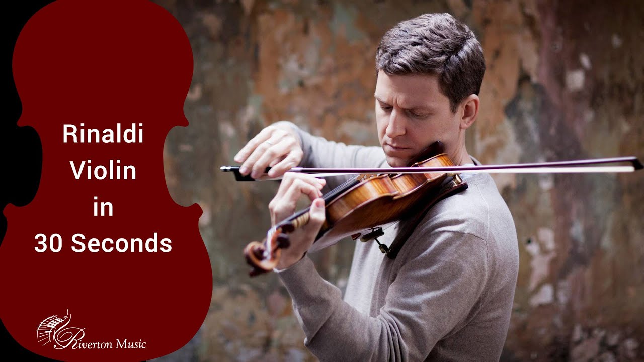 A Rinaldi Violin in 30 Seconds - Riverton Music - YouTube