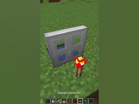 Minecraft How To Make A Simple Night Time Teleporter No Command Blocks - YouTube