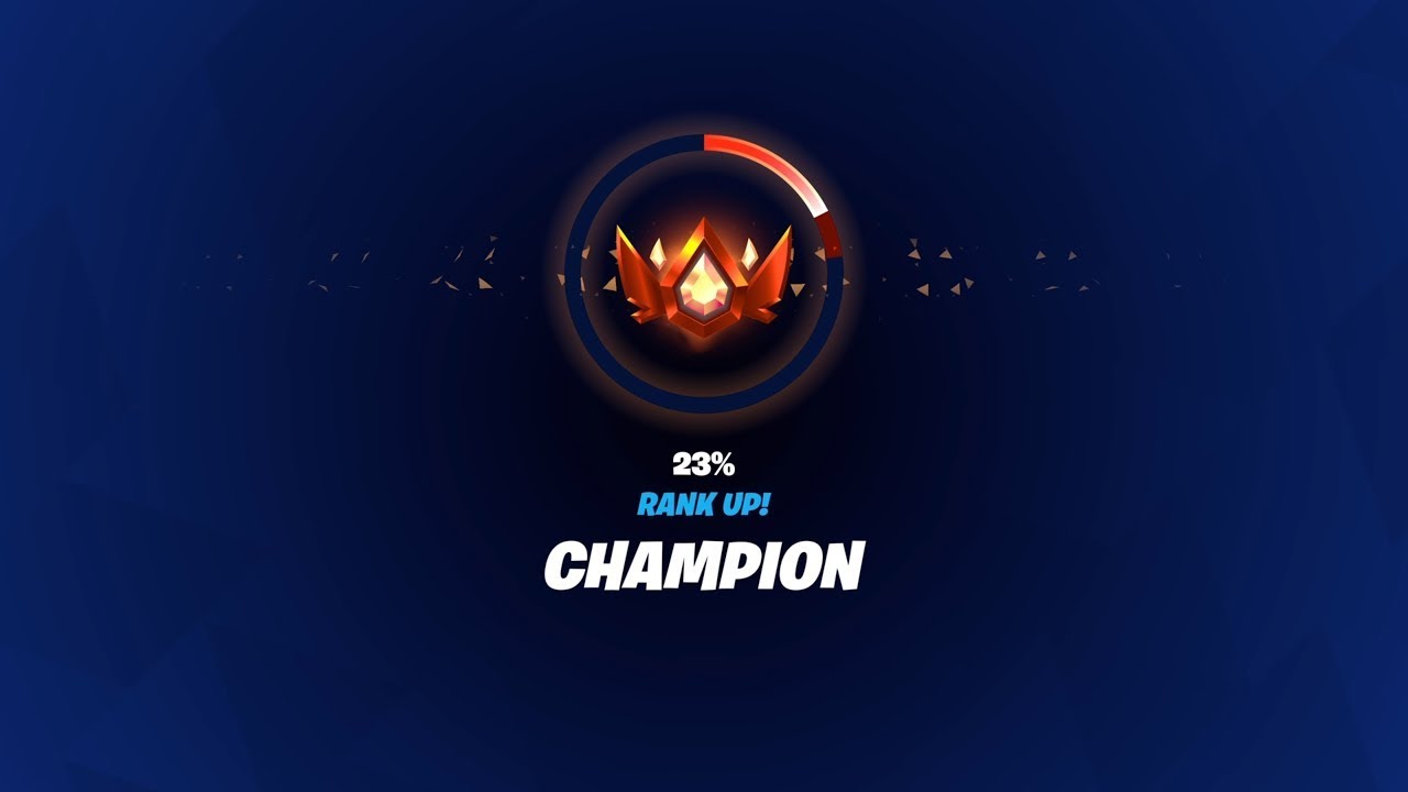 How I Hit Champion in Ranked Fortine - YouTube