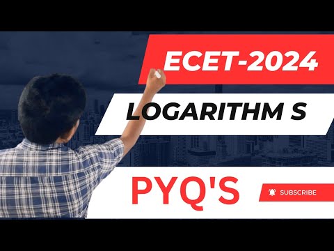 logarithms//ECET-2024 TS AND AP //PYQS//IMP OBJECTIVE//@naveenreddyMATH ...