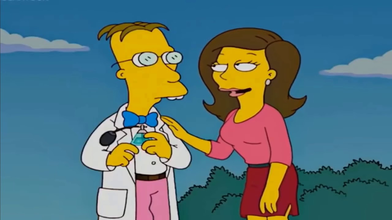 The simpsons (심슨) When Lisa was attacked by bees - YouTube