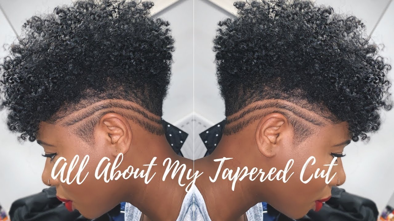 HAIR || All About My Natural Tapered Cut (Hairdresser, Products, Wash ...