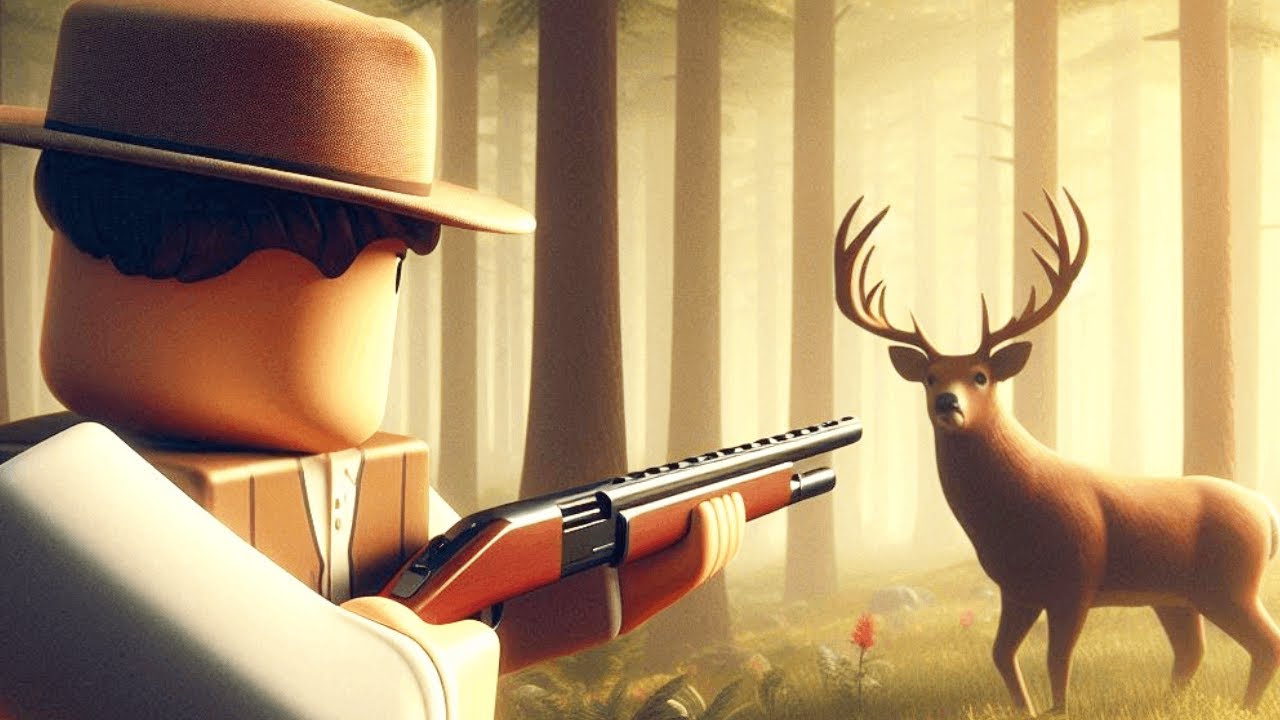 I Tried to Survive ROBLOX Hunting Season! - YouTube