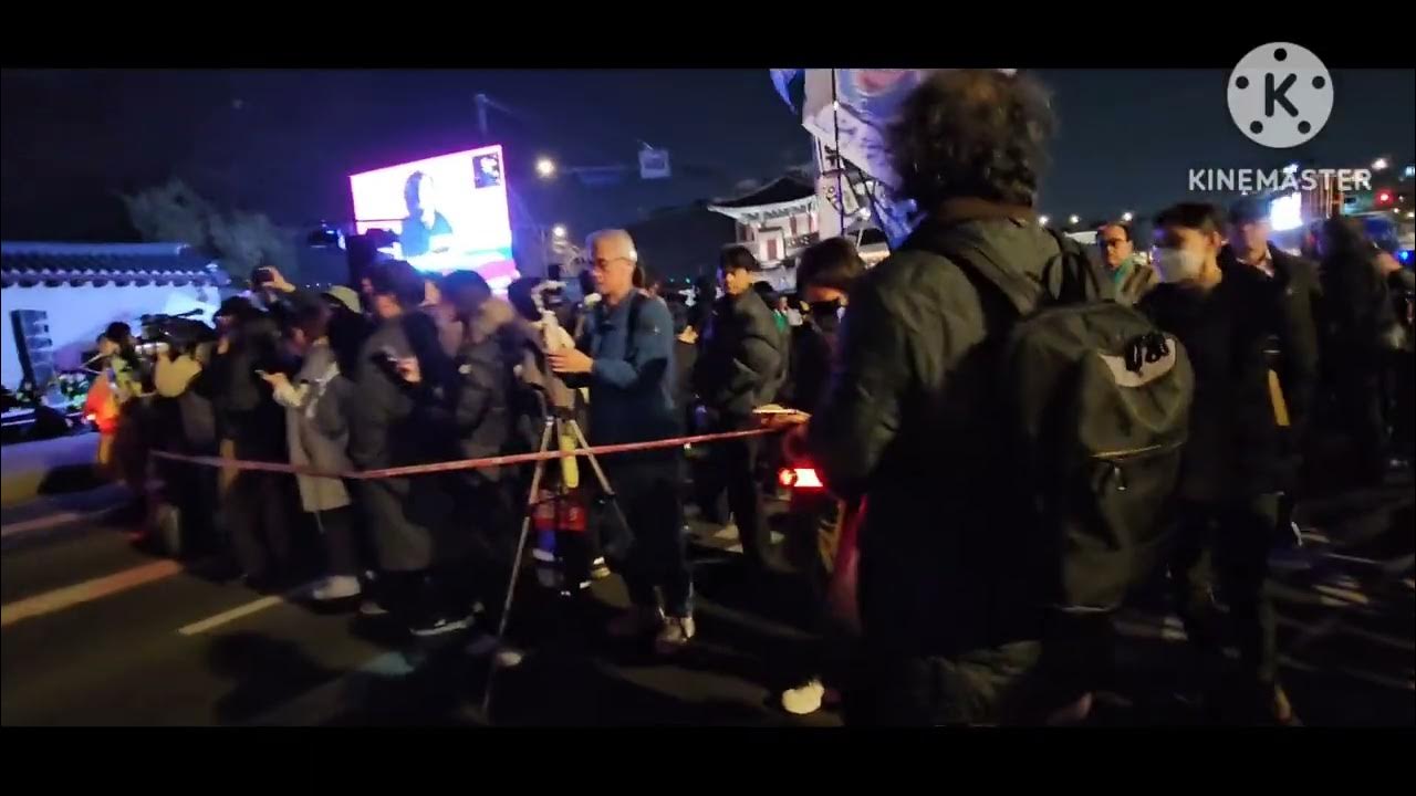 북한산 김재영 (촛불집회 광화문앞 2)구독과 좋아요 부탁해요 - YouTube