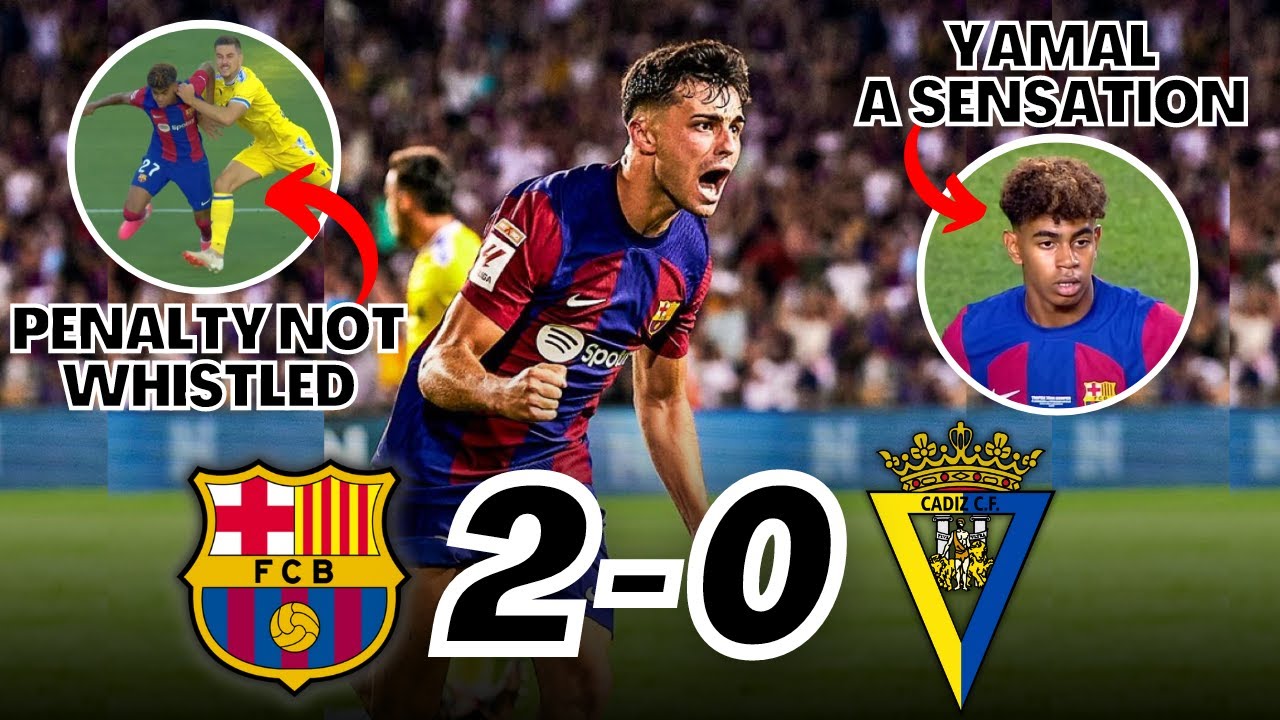 BARÇA GET the WIN AGAINST the ANTI-FOOTBALL‼️ - YouTube