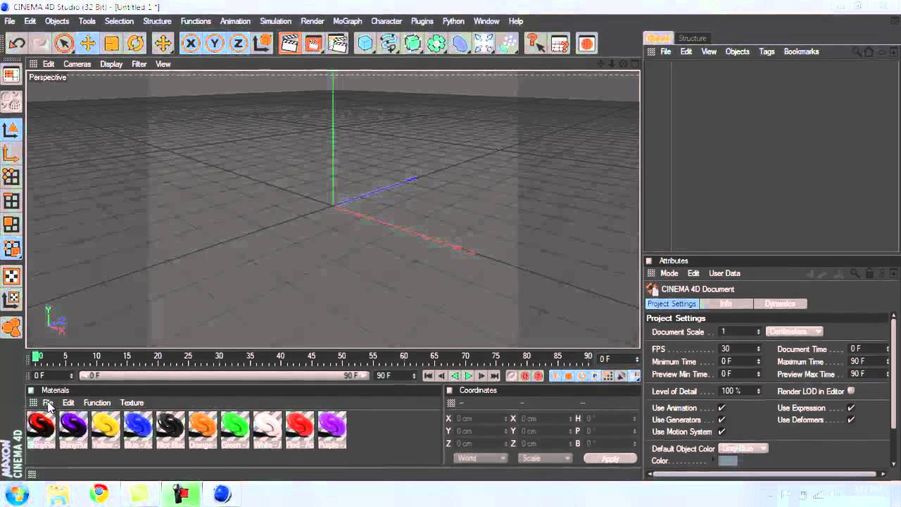 How To Save Materials In Cinema 4D - YouTube