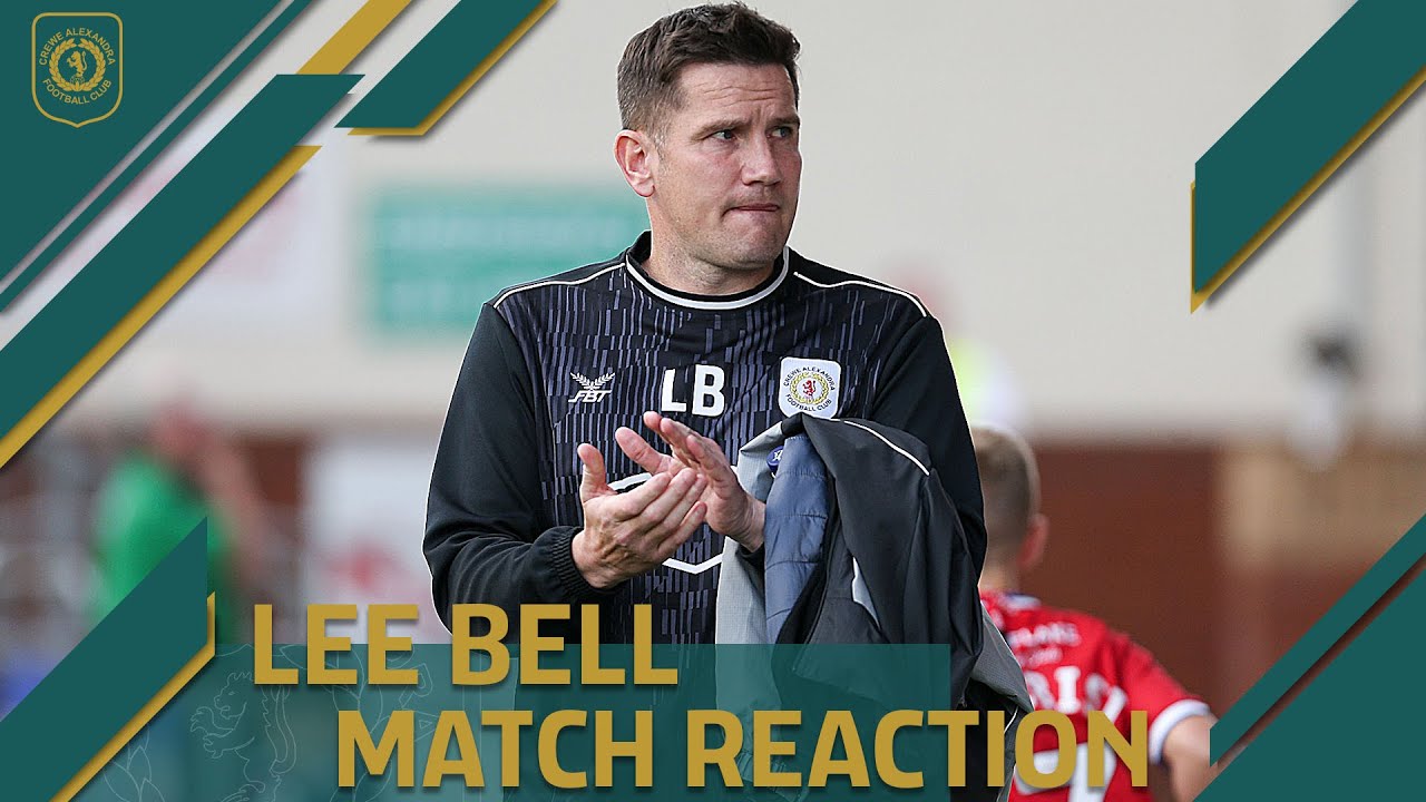 POST-MATCH REACTION | Lee Bell Reviews Opening EFL Trophy Game - YouTube