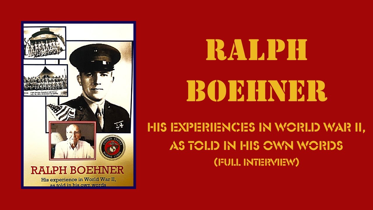 DALE BOEHNER - His Full Interview (World War II) - YouTube