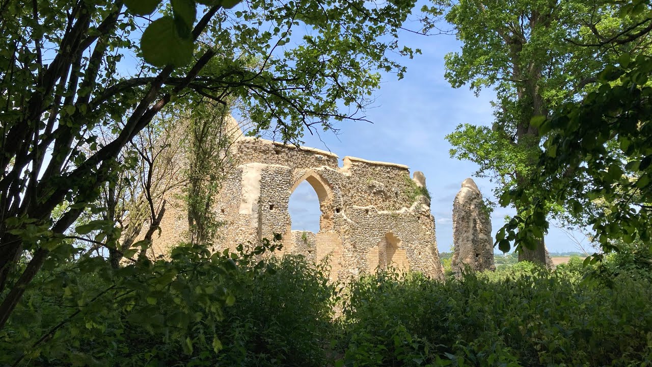 What’s left of Minsden Chapel - YouTube