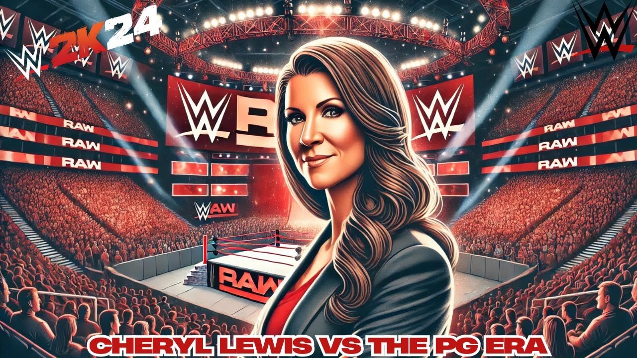 WWE2K24: CHERYL LEWIS VS THE PG ERA ROSTER - YouTube