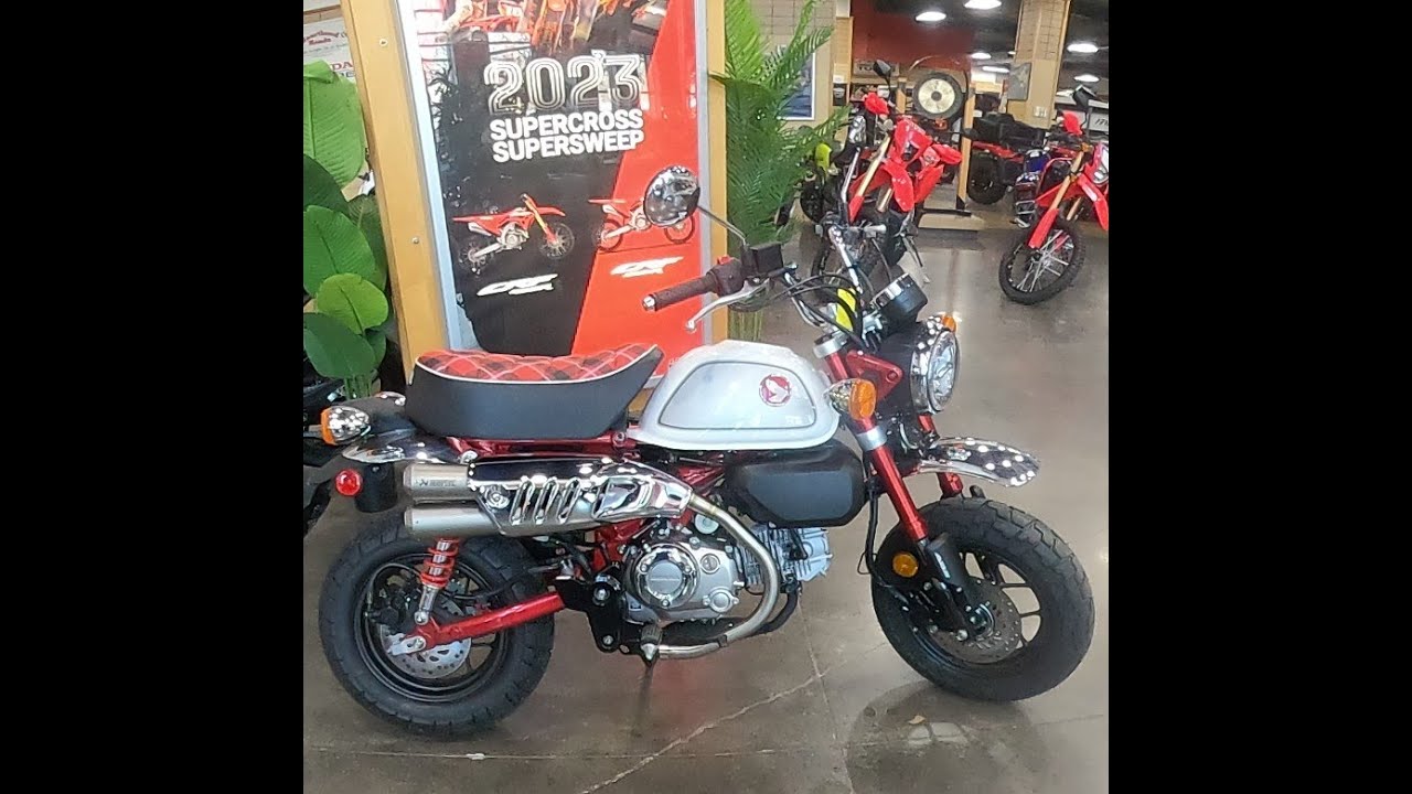 Unleashing the Roar: 2023 Honda Monkey with Akrapovič Exhaust | Rev Up ...