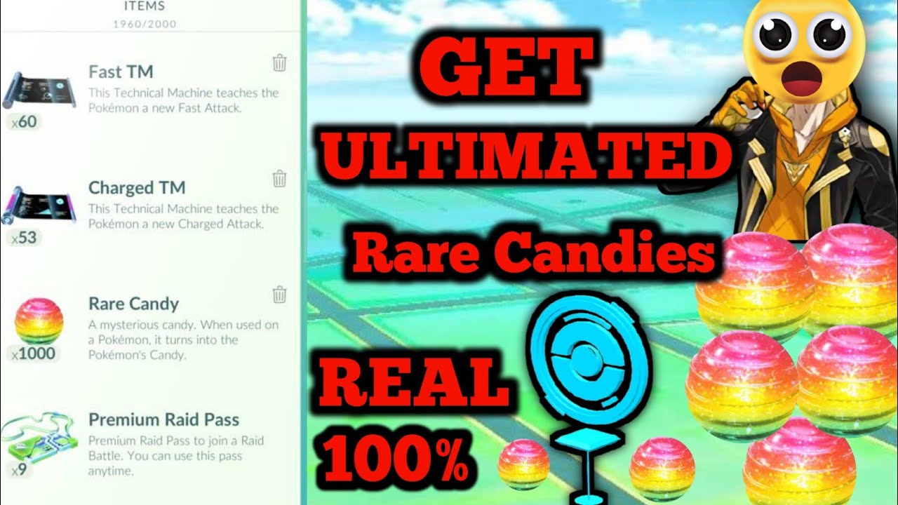 How To Get Ultimate Rare Candies in Pokemon Go 2022....#pokemongo # ...