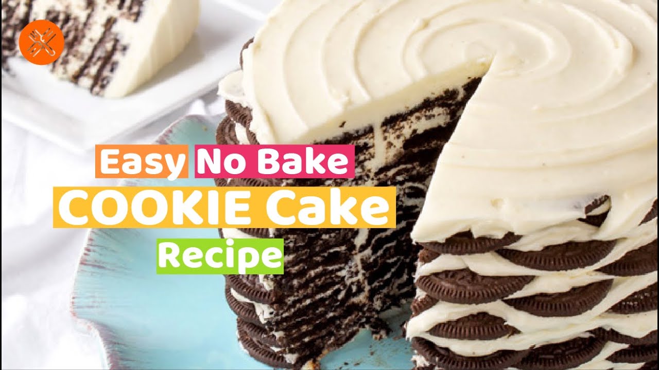 No Bake Cookie Cake Recipe