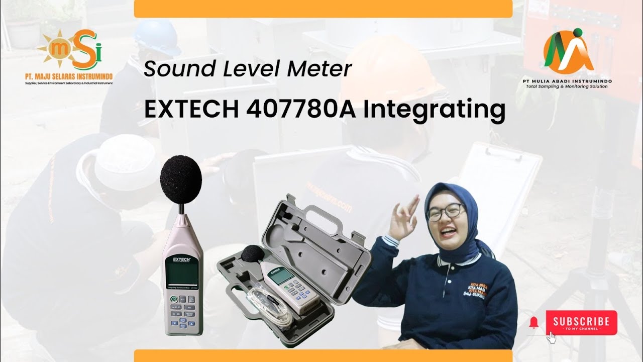Sound Level Meter | Extech 407780A - YouTube