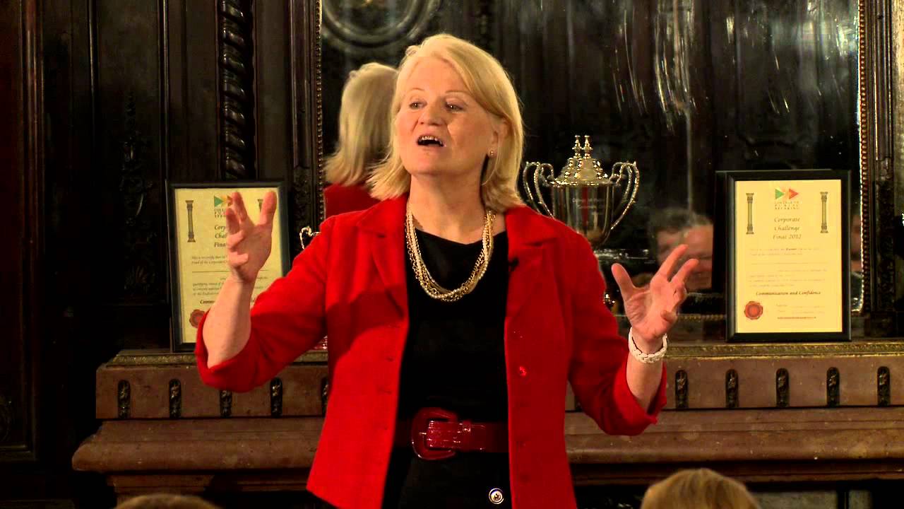 Alice Herron in the College of Public Speaking Corporate Challenge 2012 ...