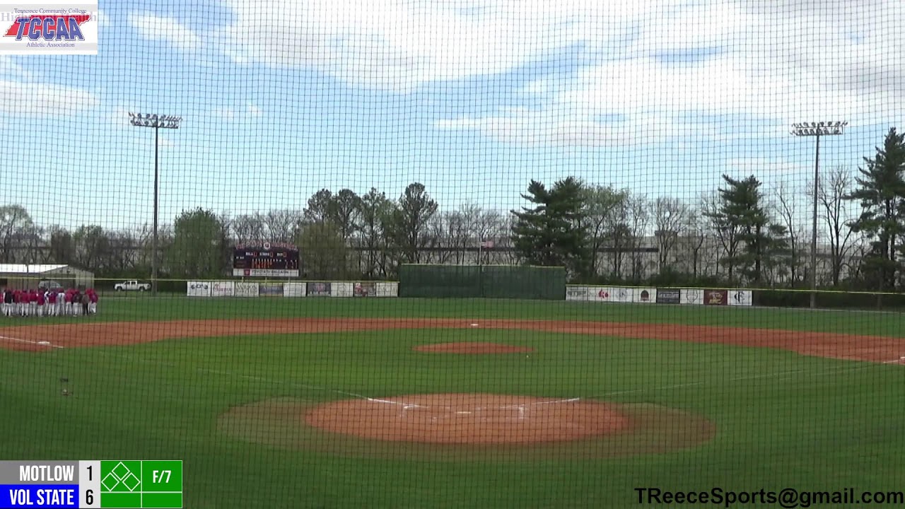 Baseball vs.Motlow State Community College - YouTube