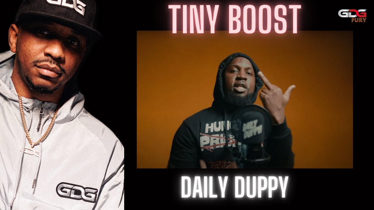 AMERICAN Reacts to Tiny Boost - Daily Duppy | GRM Daily - YouTube