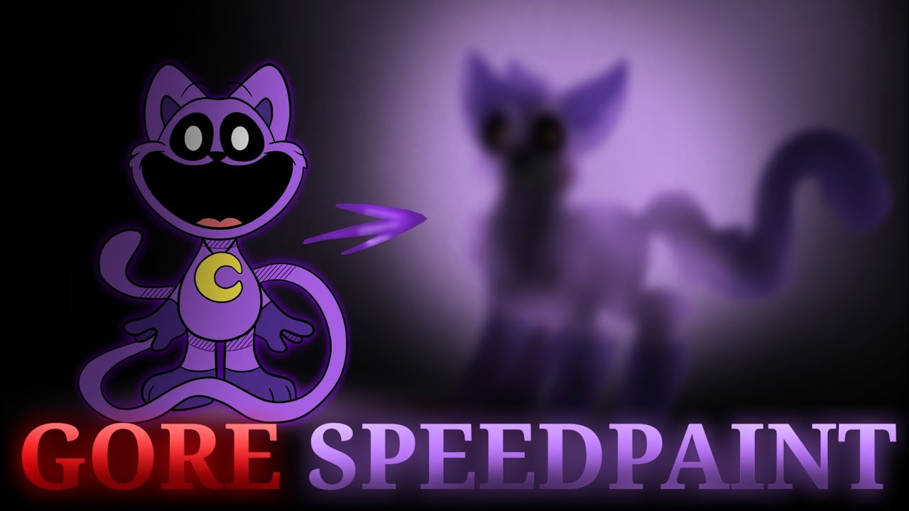 (GORE+13) Catnap Redesign - Smiling Critters Speedpaint - YouTube