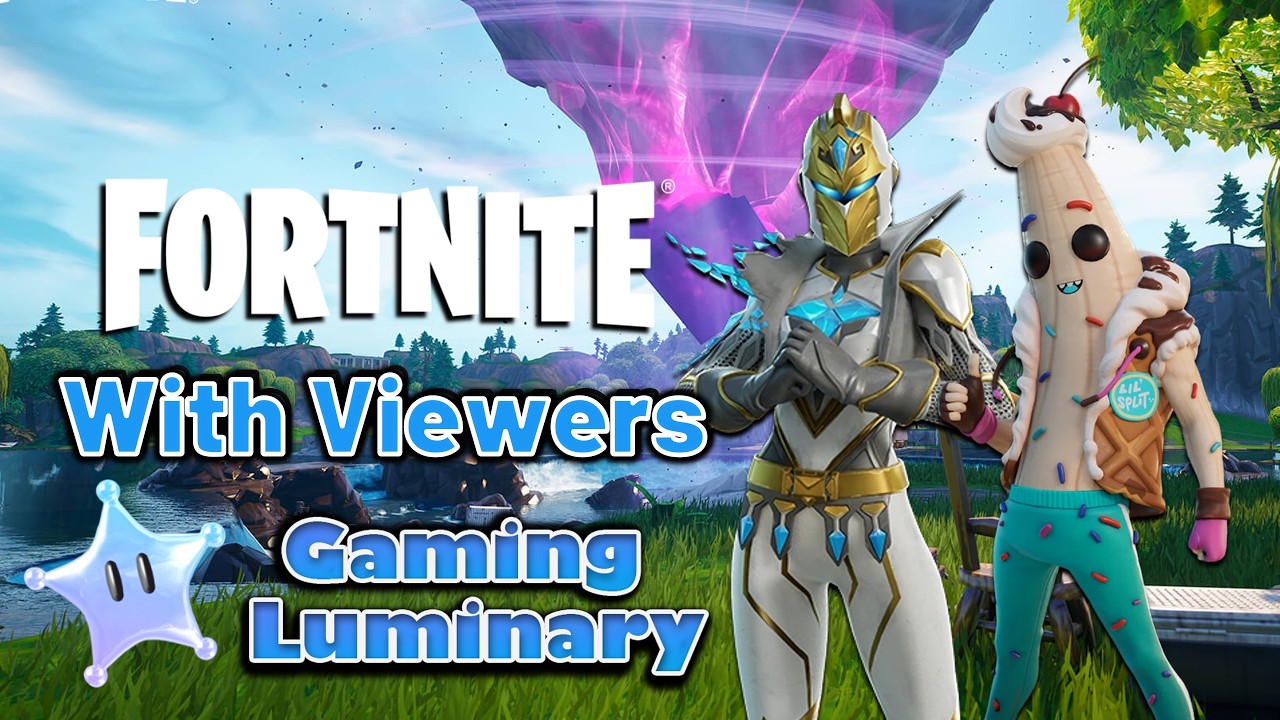 Fortnite With Viewers | Gaming Luminary - YouTube
