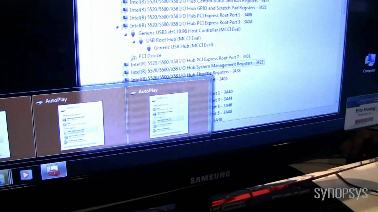 Synopsys USB 3.0 Host and PHY Interop with USB Devices of All Speeds ...