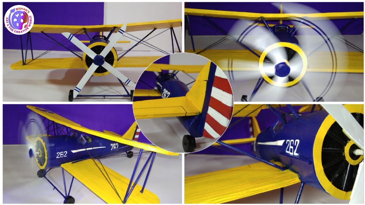 How to make aircraft / aeroplane | Aircraft Model🛩️ - YouTube