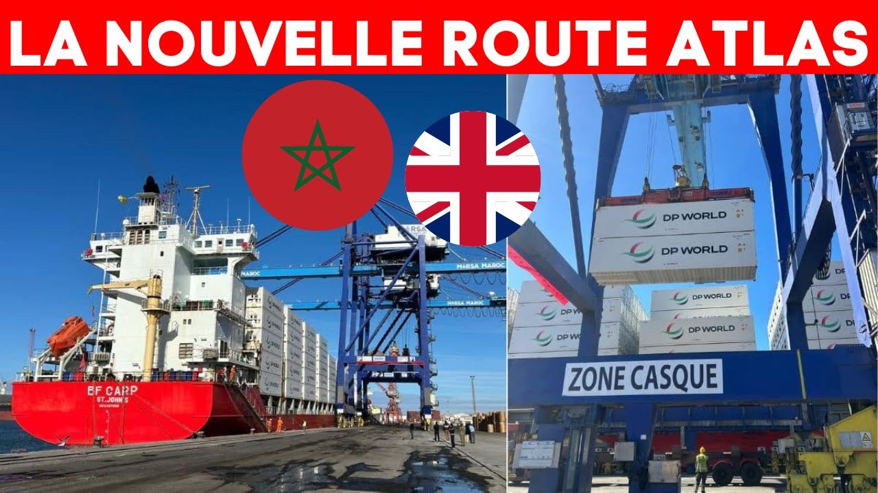 Atlas : la route maritime qui relie Agadir à l’Europe et révolutionne ...