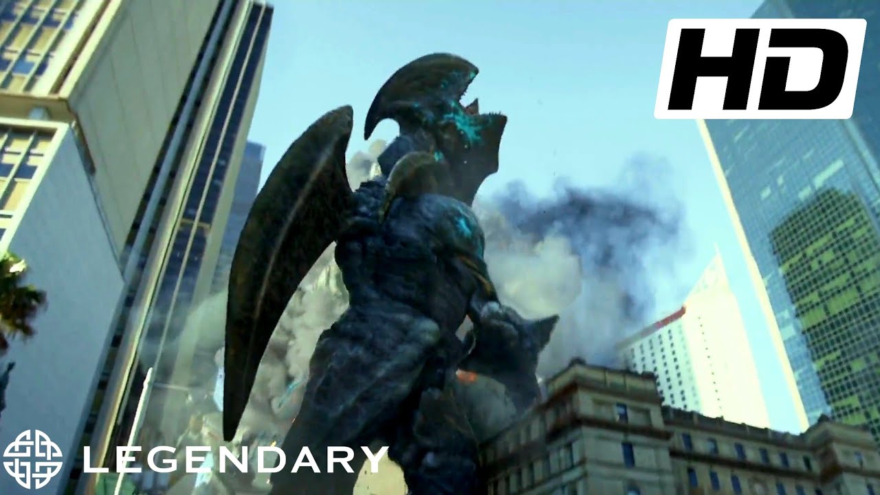 Kaiju attacks on australia - Pacific rim (2013) FULL HD Legendary movie ...