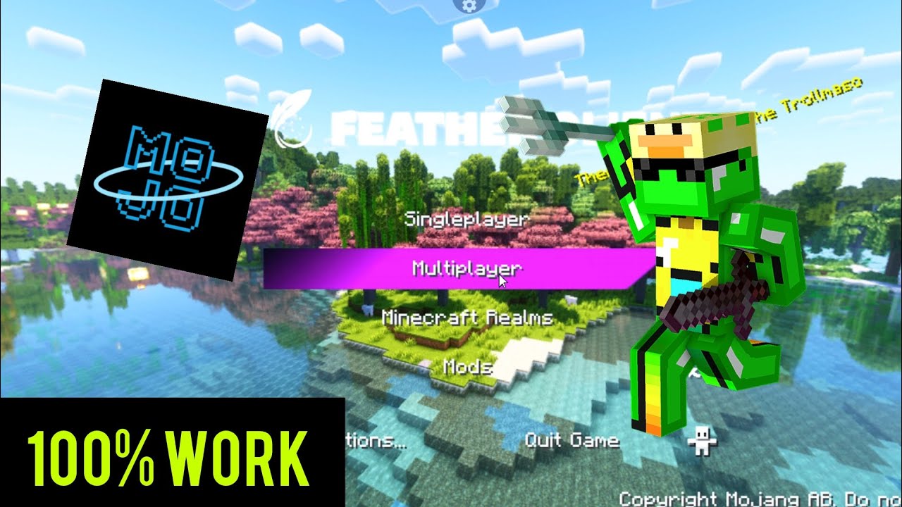 How to install feather client on mojo launcher🤫 - YouTube