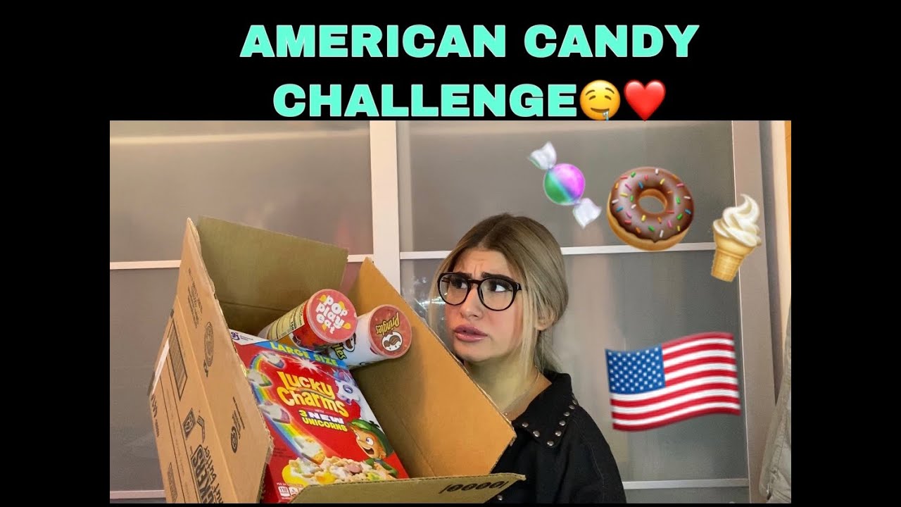 AMERICAN CANDY CHALLENGE 🇺🇸 🍭 🍬 🍫 - YouTube