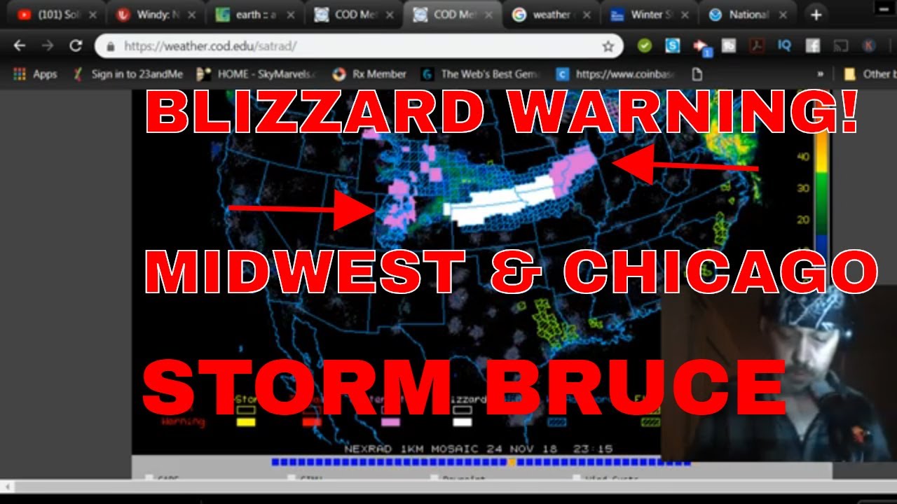 WINTER STORM BRUCE -BLACKOUT IN CHICAGO REGION 1000'S HAVE NO ...