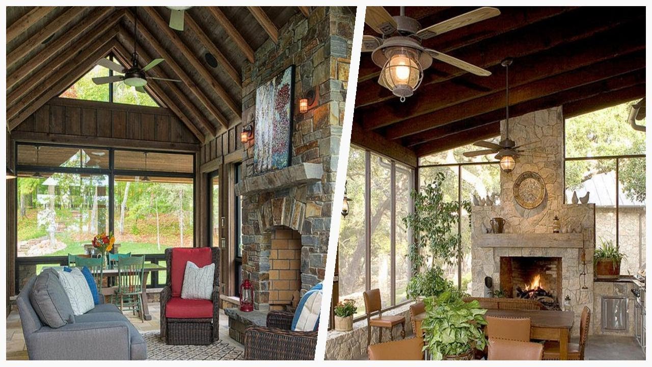 75 Rustic Sunroom Design Ideas You'll Love 😊 - YouTube