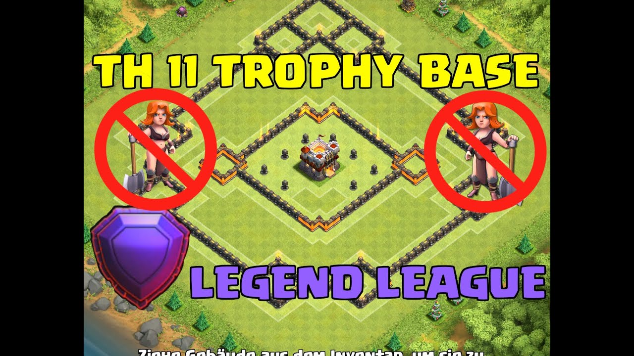NEW TOWN HALL 11 TROPHY BASE 2016 | ANTI VALKYRIE | WITH REPLAY | TH11 ...