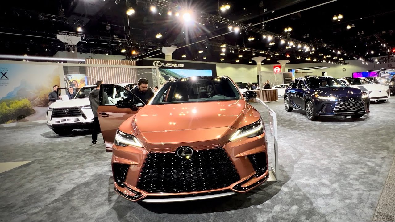 LEXUS AT LA AUTO SHOW 2023 - YouTube