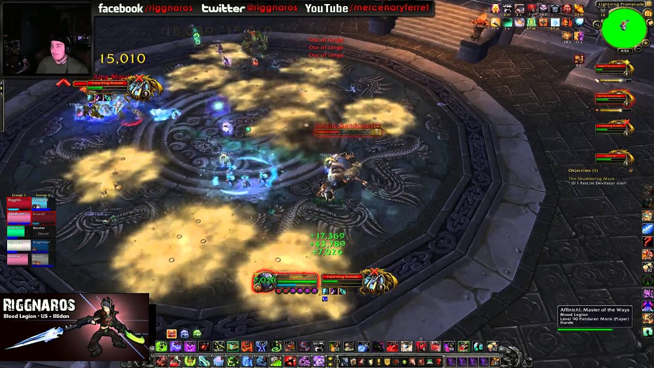 Riggnaros Blood Legion | Thunder King Raid Testing PTR 5.2 part 3 - YouTube