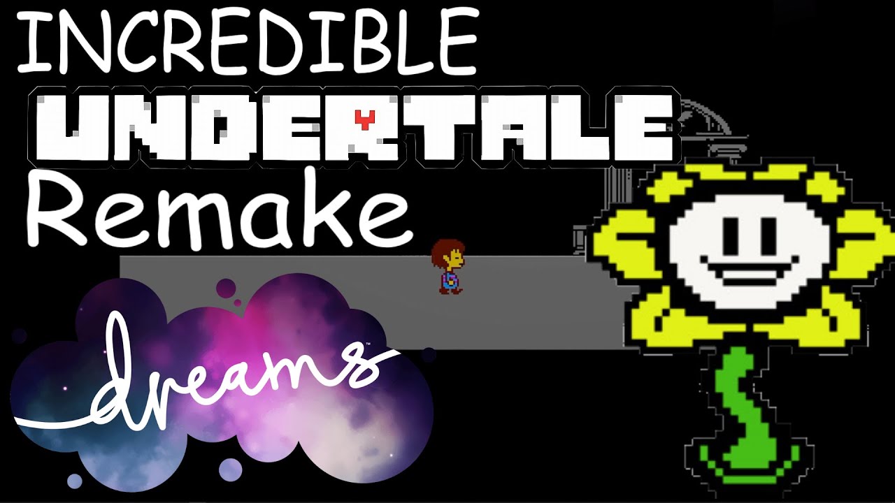 INCREDIBLE Undertale Remake in Dreams PS4 - YouTube