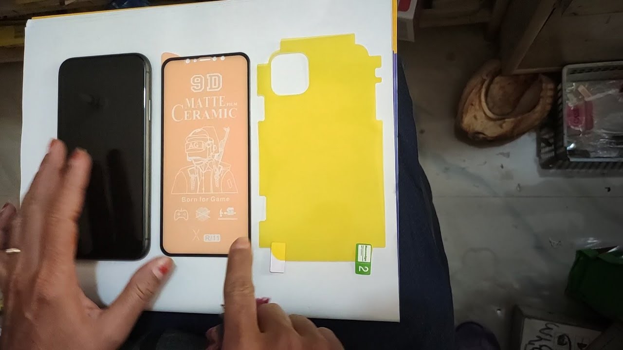 iPhone 11/ XR | 9D CERAMIC MATTE FILM | BY MNR TECH | - YouTube