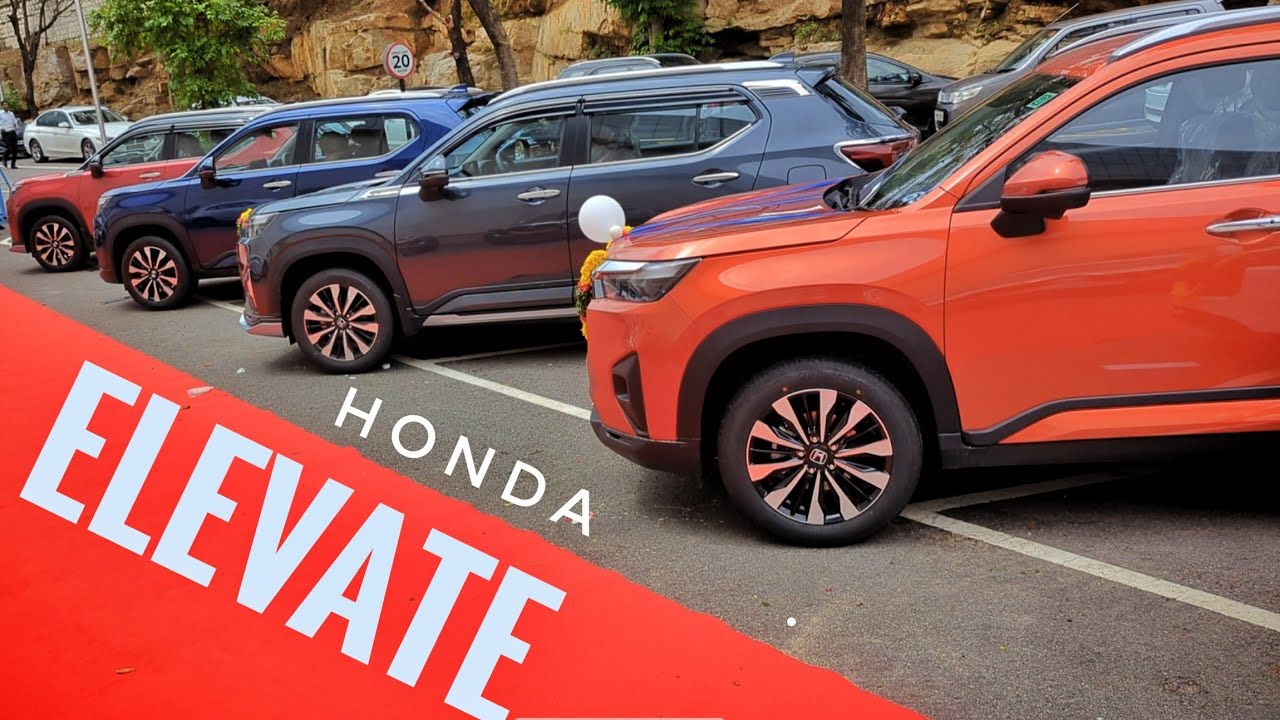 Honda Elevate SUV - All Colors - YouTube