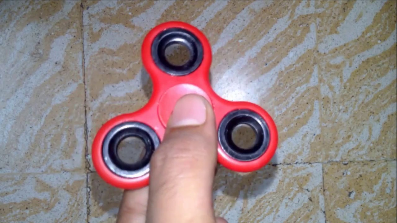 Unboxing a Fidget spinner (red) - YouTube