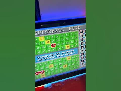 Superball Keno Double Up Keno Luxury keno Life of luxury super double ...